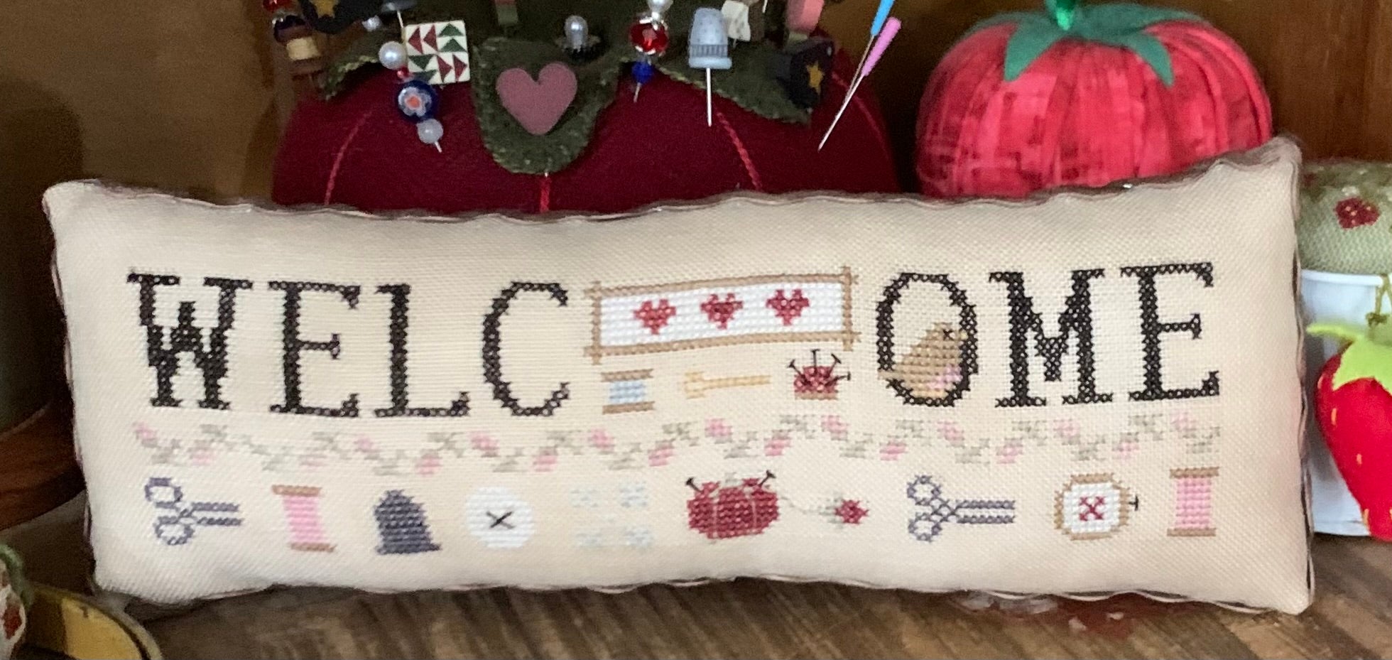 Welcome Sampler by Needle Bling Designs | Floss & Flame