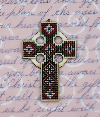 Celtic Cross Kit by Frony Ritter Designs | Floss & Flame