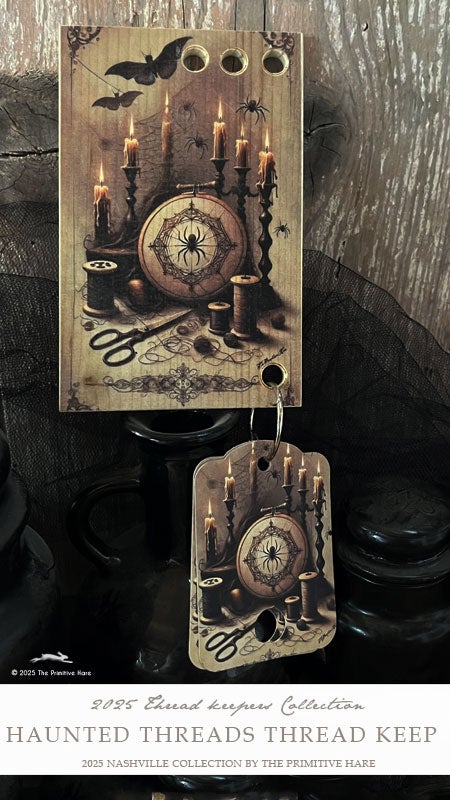 Haunted Threads Smart Thread Keep by Primitive Hare, The | Floss & Flame